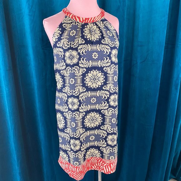 Anthropologie | Dresses | Thml Anthropologie Halter Floral Shift Dress ...